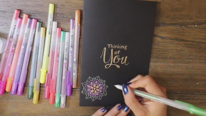 教你如何自画笔记本封面,美翻了!