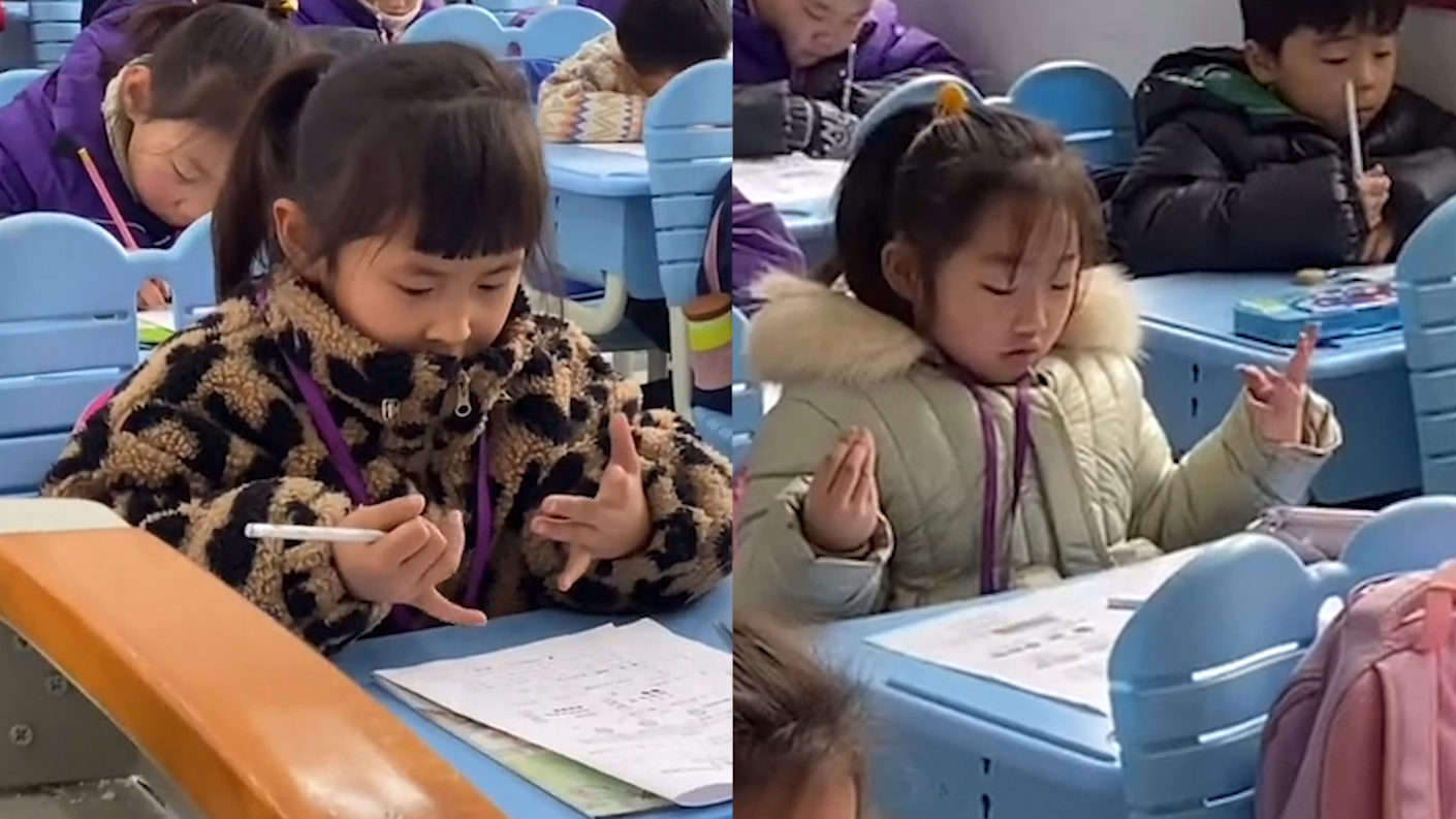 老师监考一年级考试,意外发现一群“神算子”,最后的孩子亮了