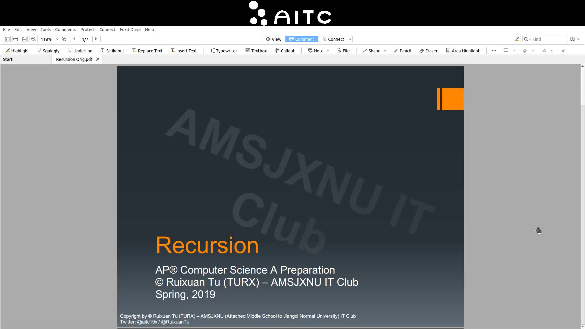 AP Computer Science A: Recursion