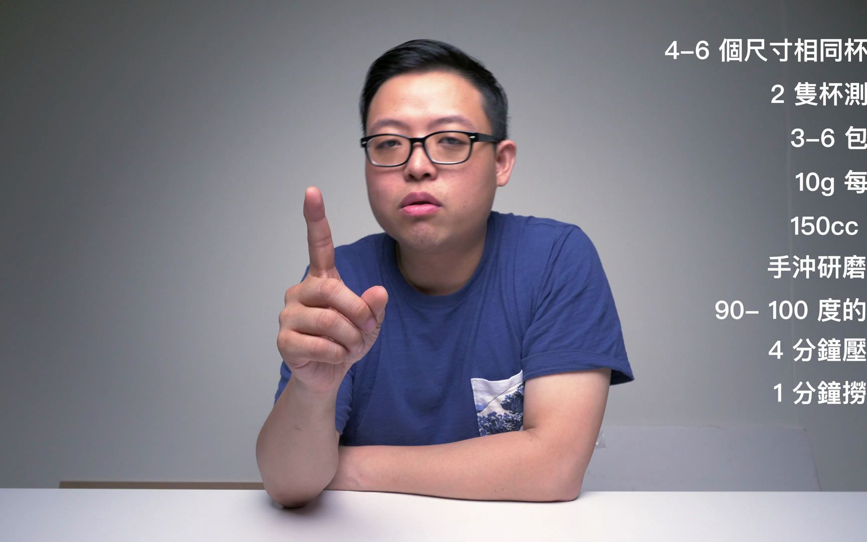 简单版居家版咖啡杯测