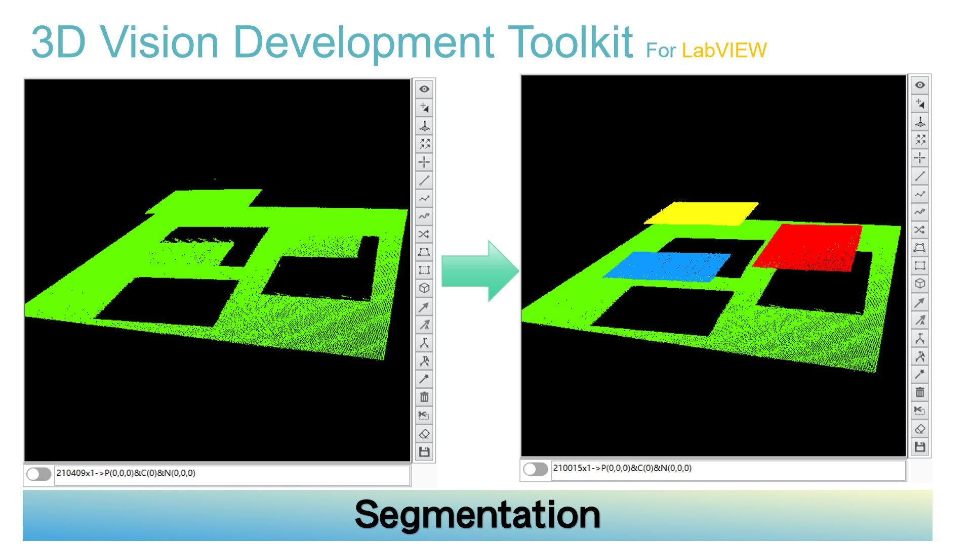 LabVIEW 3D视觉开发工具包系列教程——3.5 点云分割模块