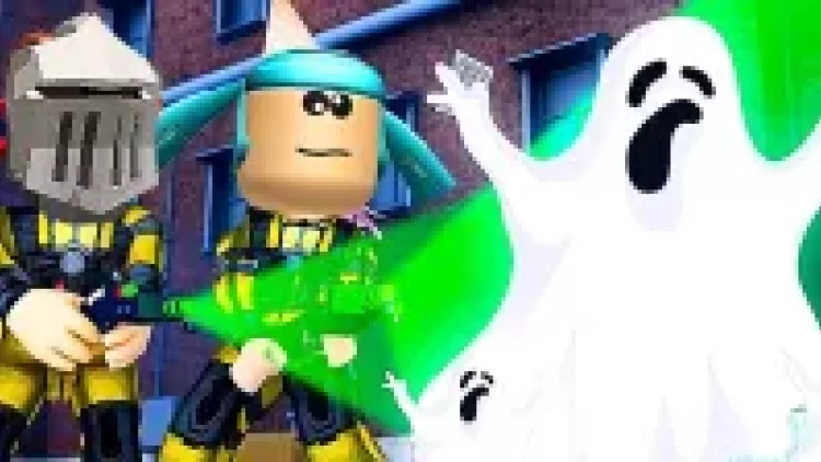 【屌德斯&小熙】 Roblox捉鬼模拟器 救命!这鬼要吸我!