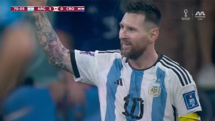 2022卡塔尔世界杯梅西进球集锦