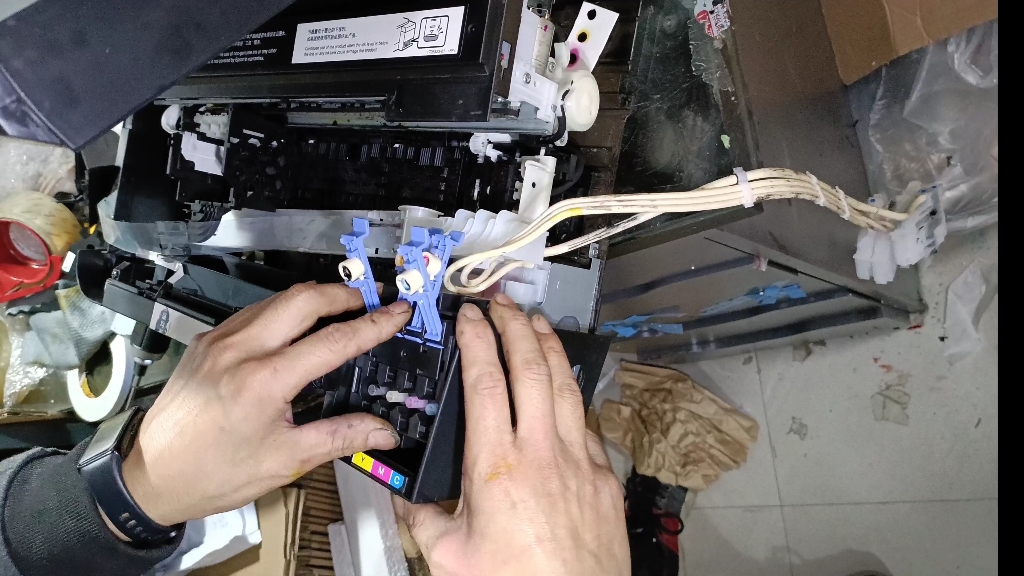 EPSON爱普生L4168换连供