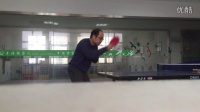 横拍正手攻反手拨球视频