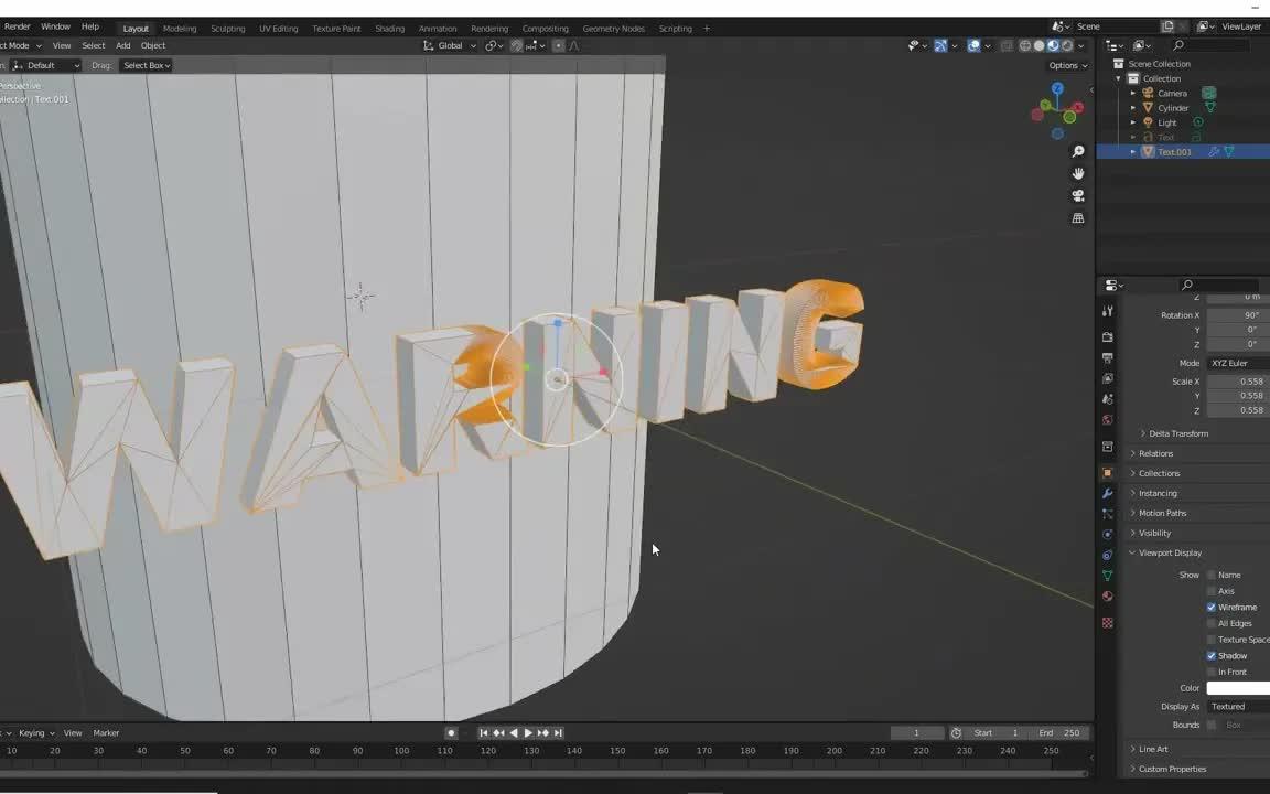 Blender中文版插件Engraver 教程在 Blender 的曲面上雕刻或浮雕文本 ...