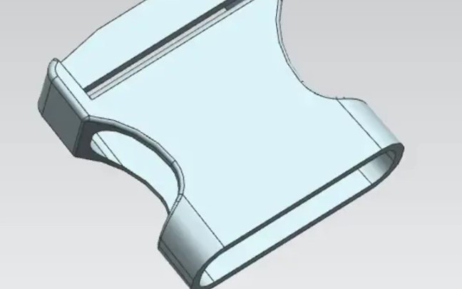 背包插扣卡扣注塑模具设计#学生设计素材成品参考资料