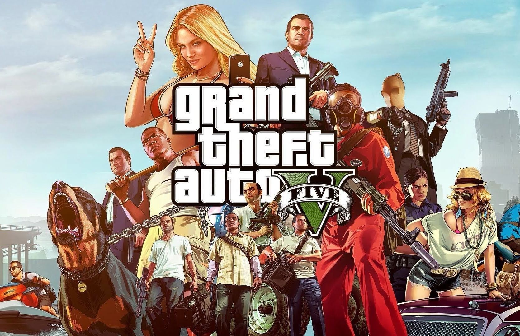 嘉玮《GTA5》故事模式 流程解说(1)_单机游戏热门视频