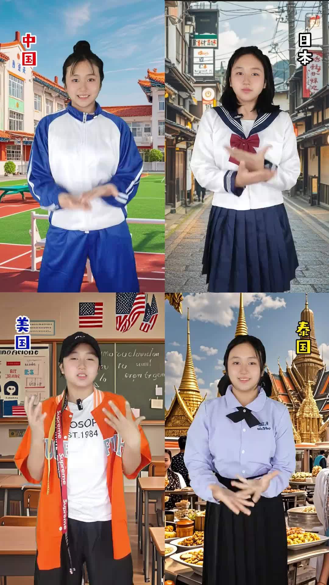 世界各国的游戏和动画片