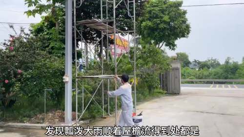 300.万万没想到,小伙利用塑料桶制作出一款雨水过滤系统,太牛了