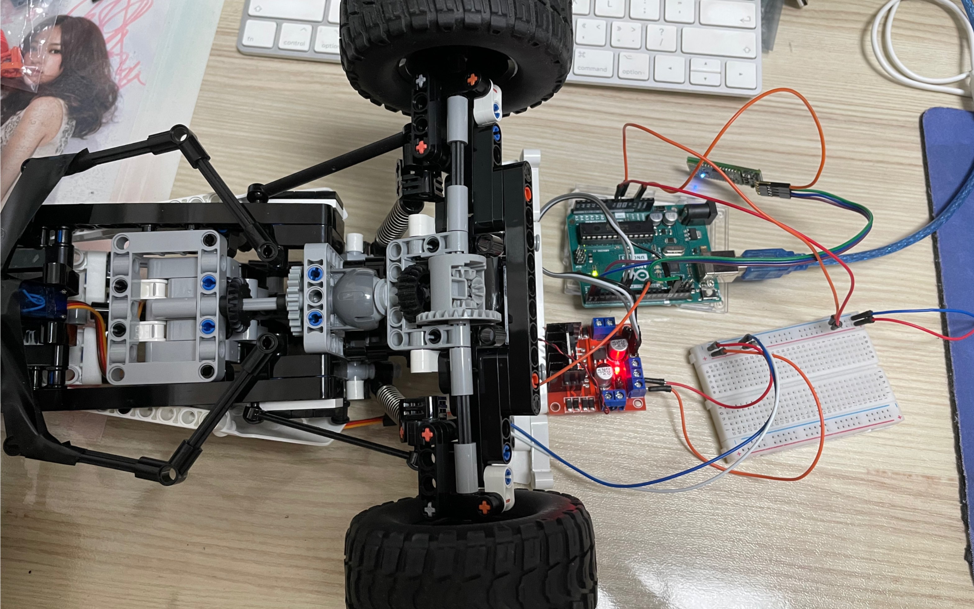 用arduino改装小米沙漠赛车
