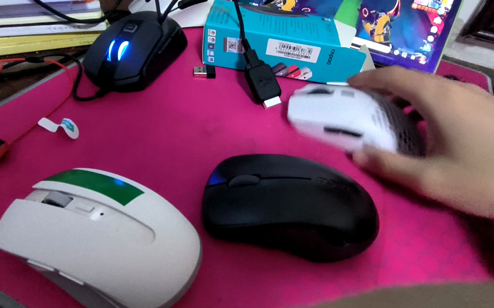 轮胎Z详细讲解雷柏1680和7200M_哔哩哔哩bilibili_我的世界