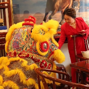好运来龙狮腰鼓队 