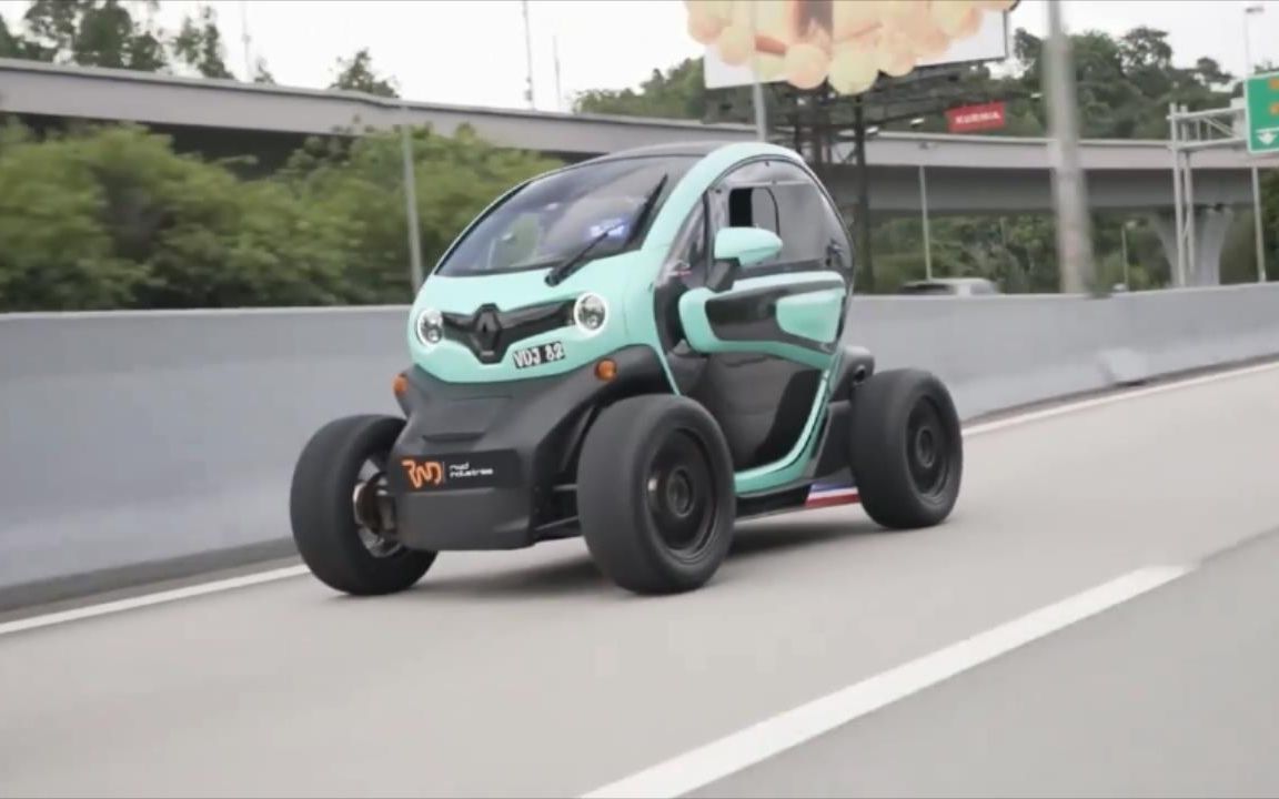 人家可以上路,中国只能上树!雷诺 Renault Twizy中文评测