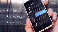 AE模板 智能手机应用程序滑动演示介绍 Promo App