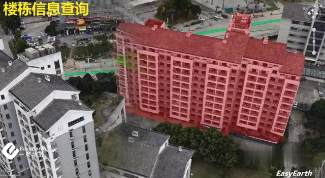 倾斜模型单体化,分层分户