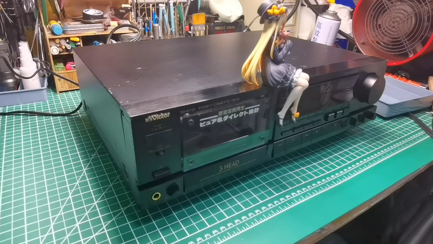 93-胜利狗仔TD-V721(4)打理,仓门还是带宣传语的。721的声音确实...