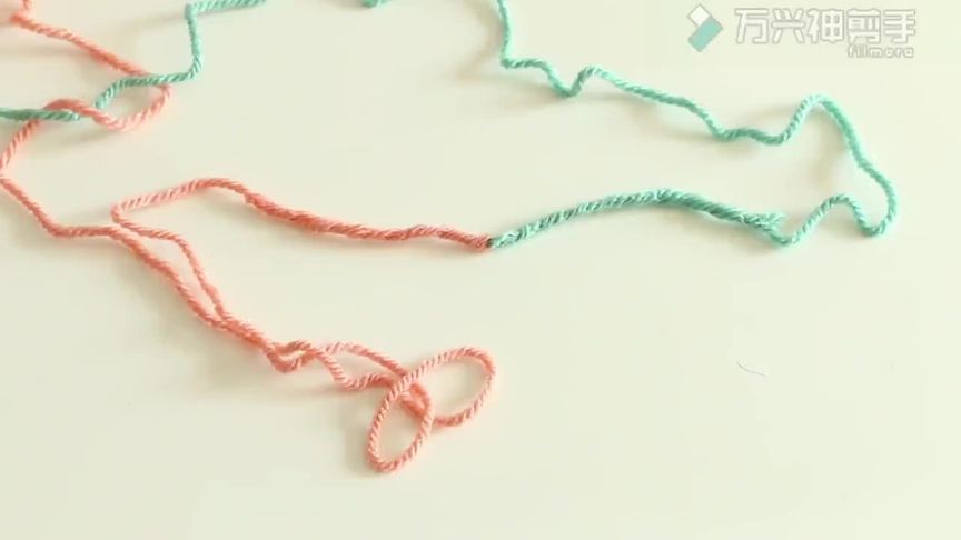 钩针中一个简单易学的接线技巧不用藏线完全看不出线头