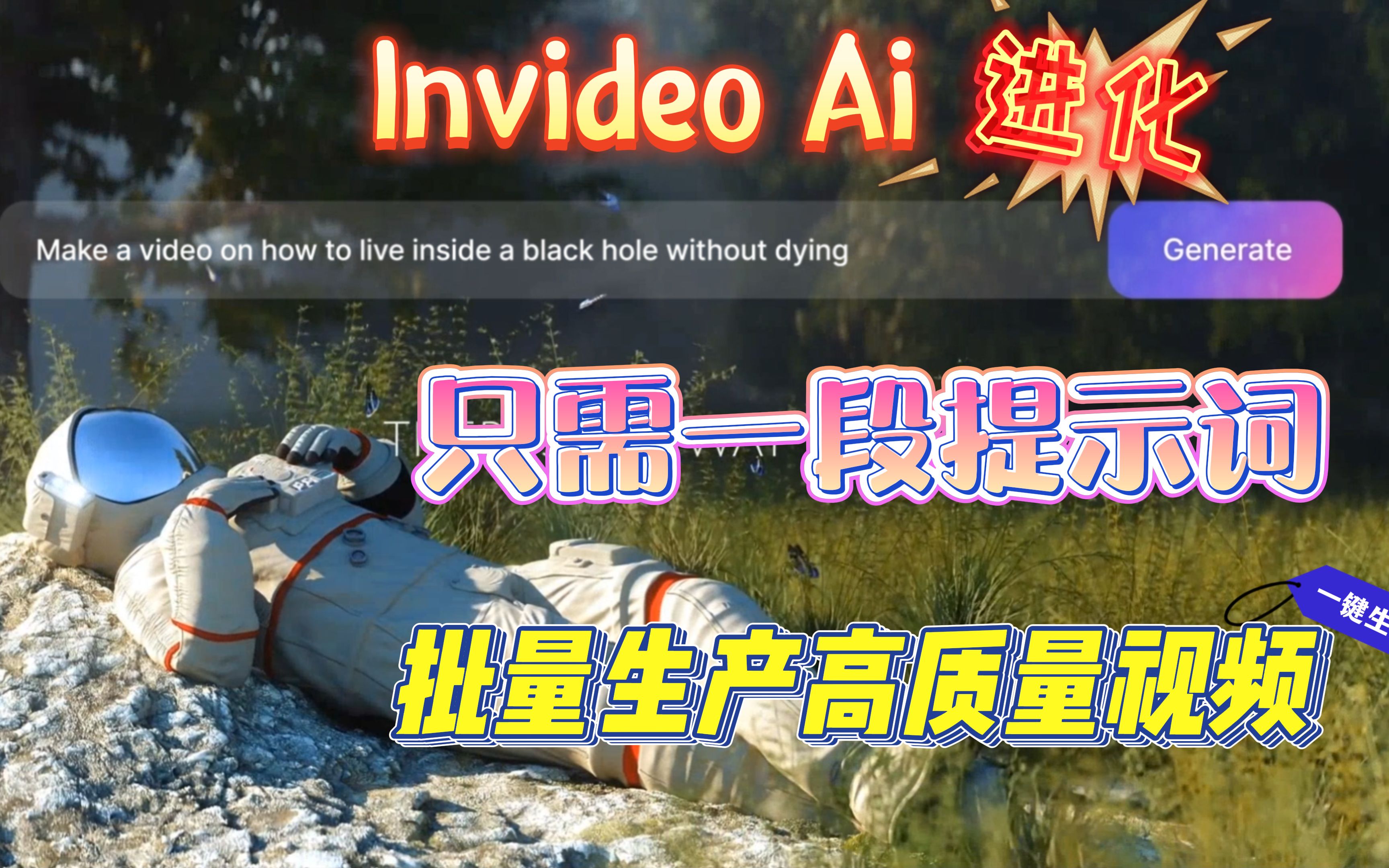 【Invideo AI】新版来袭!只需一段文本,即可生成高质量视频创作!保姆级...