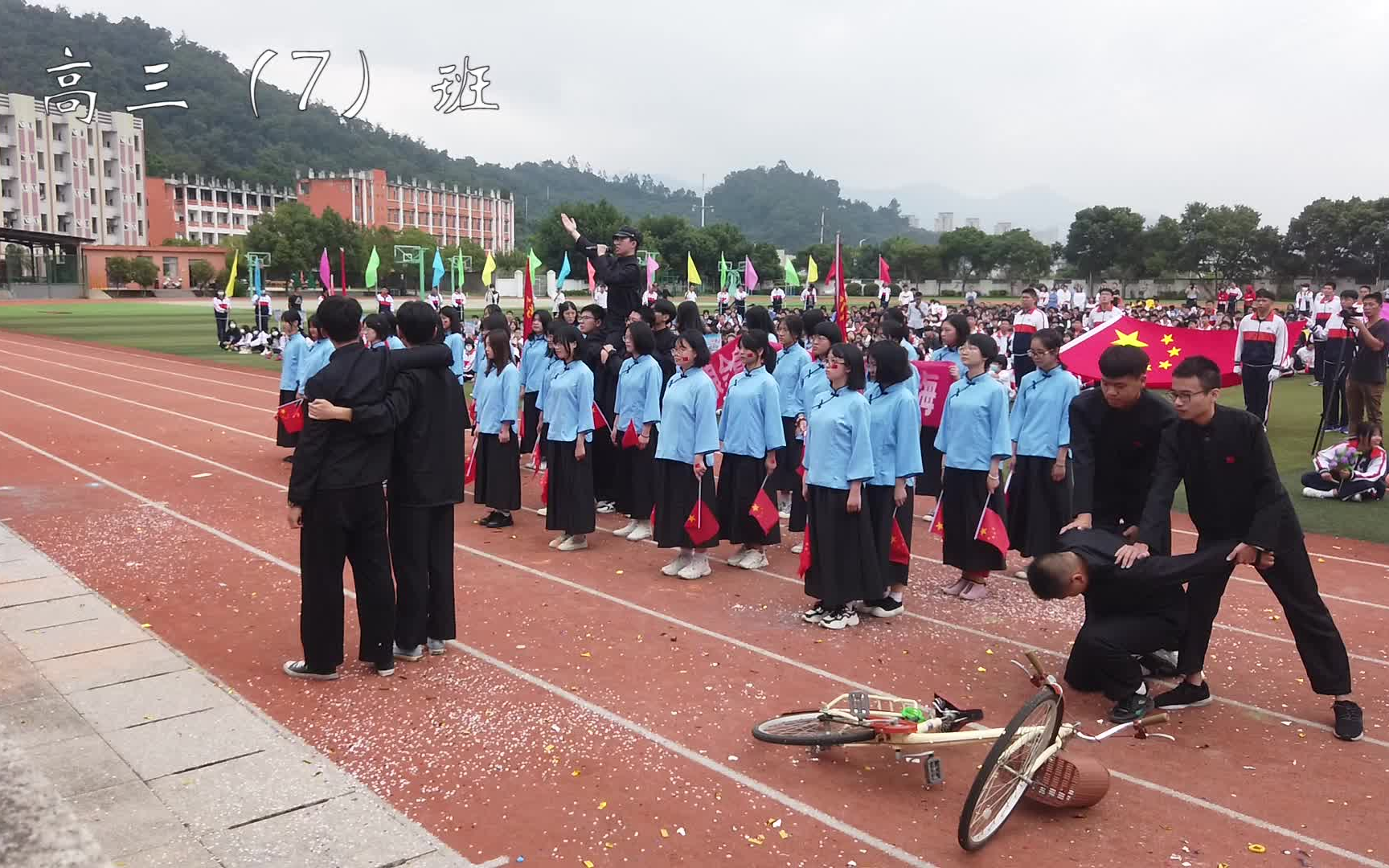 罗源民族中学 2021运动会所有班级入场表演大全