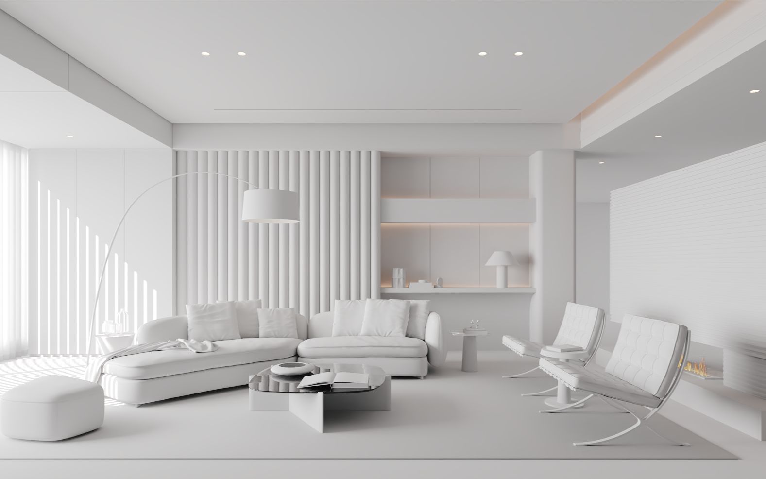 【效果图】3D灯光技巧,快速做出自然又写实的灯光效果~3DMAX ...