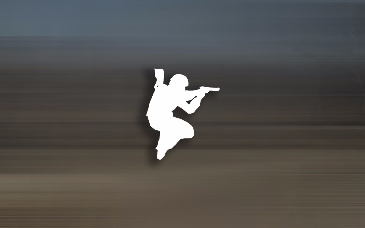 【按键投影】教你csgo 64tick 如脚本般的弹跳