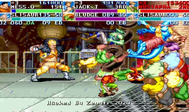 街机游戏改版dino恐龙快打框架版2020多模式加强hack_通关演示视频...