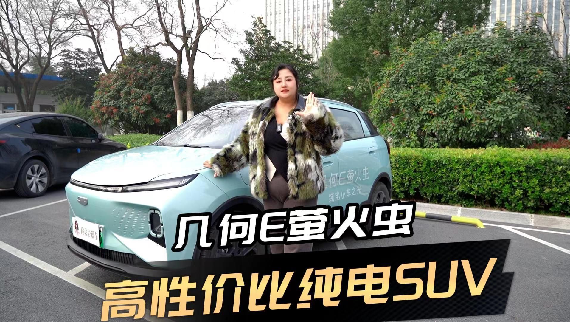 别只盯着海鸥和缤果,几何E萤火虫不足7万起,续航可达401km!