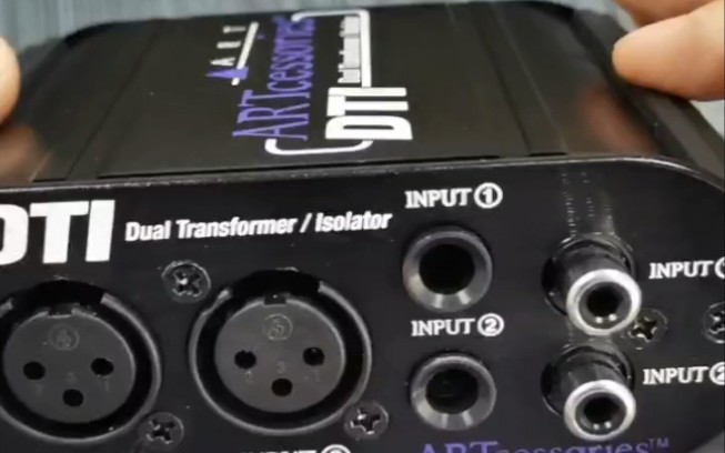 美国ART 双路多接口音频隔离器,为你消除接线干扰及音频系统噪音。