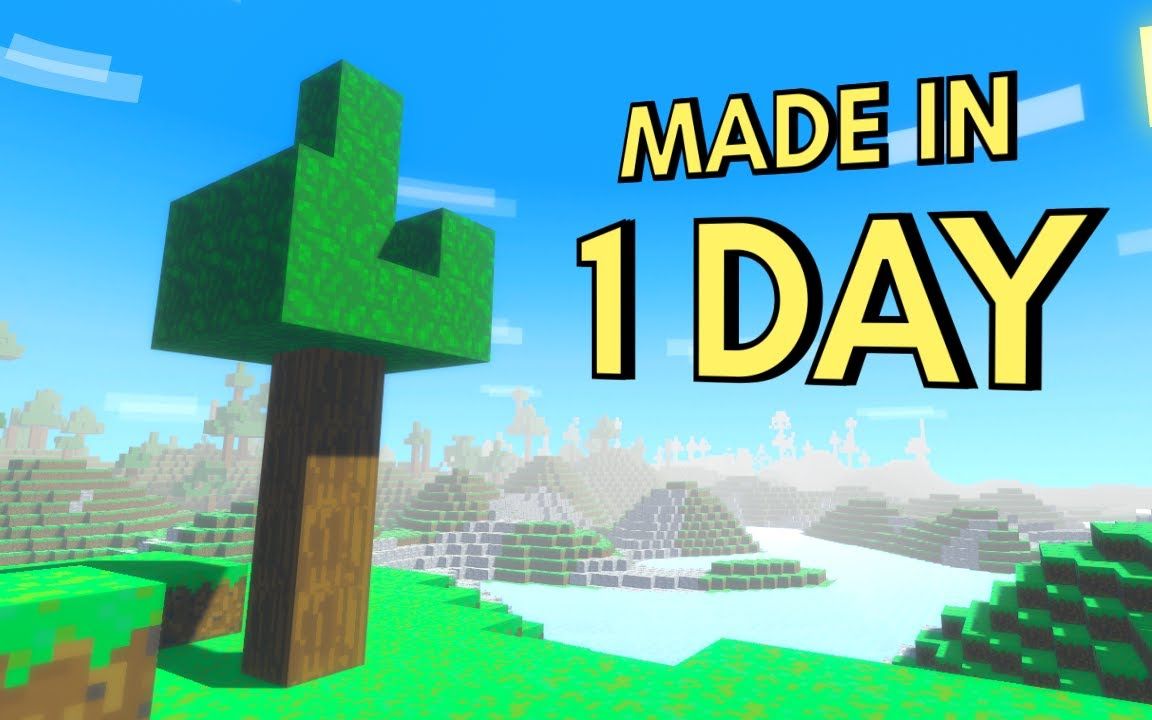 【搬运】24小时使用Unity开发 Minecraft！（I Made Minecraft in 24 Hours）