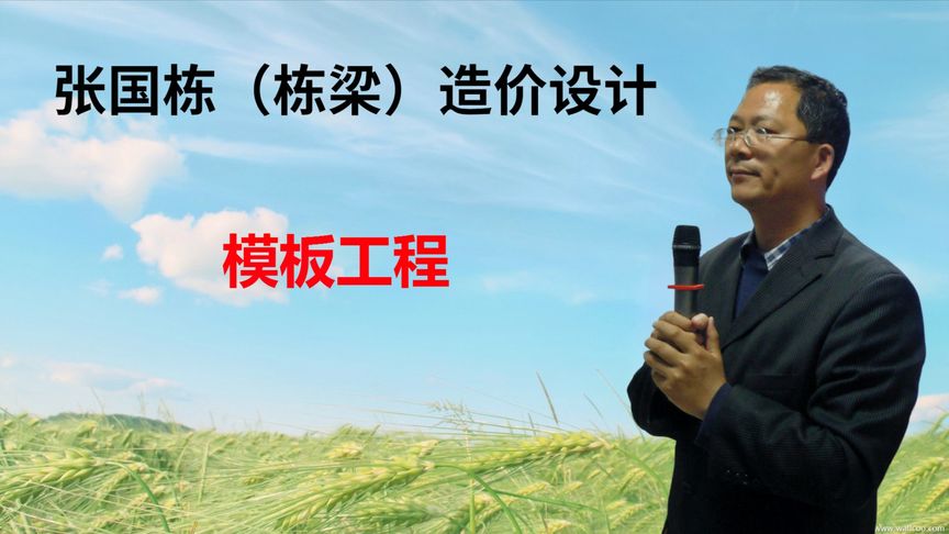 张国栋(栋梁)造价设计:钢筋混凝土工程中模板的计算注意的问题
