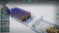 智慧仓储可视化监管系统三维建模大屏展示数据