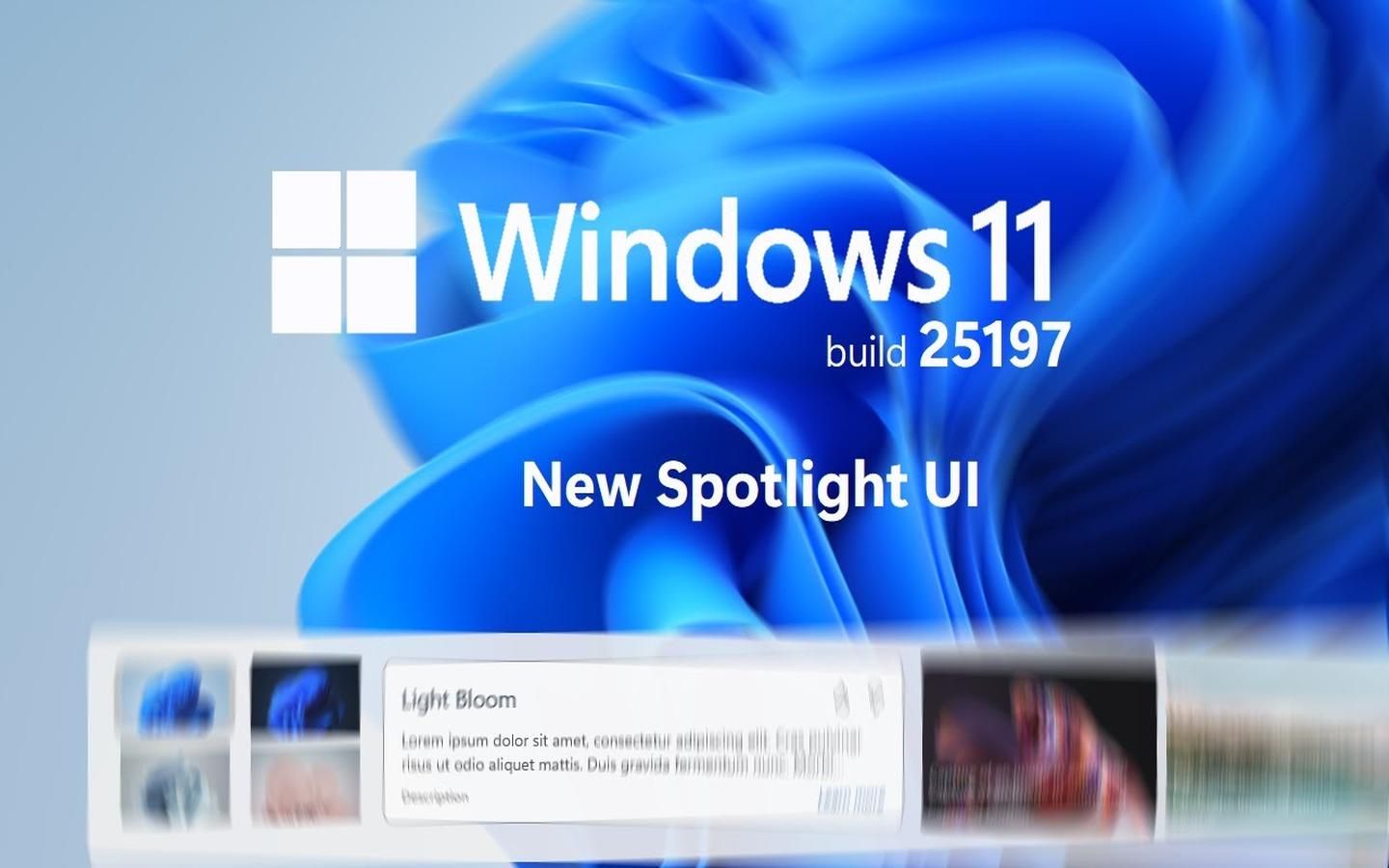 Windows 11 25197:新的桌面聚焦 UI + “开始”菜单更改(隐藏功能!)