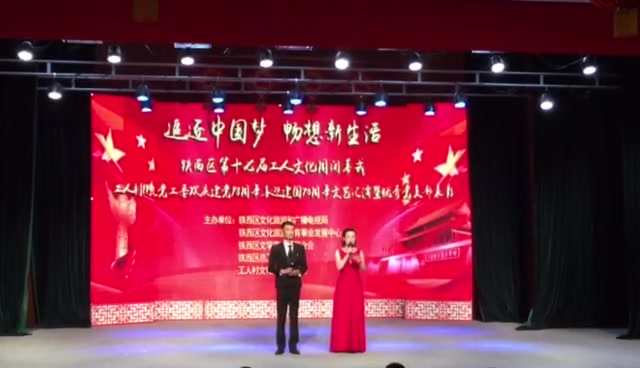 沈阳市温州商会党支部被授予铁西区工人村街道优秀党支部——颁奖环节