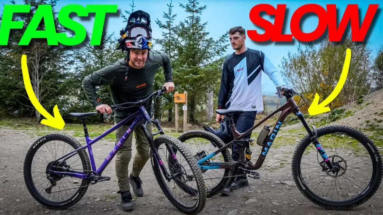 【器材测评】硬尾车真的比软尾自行车更快吗?