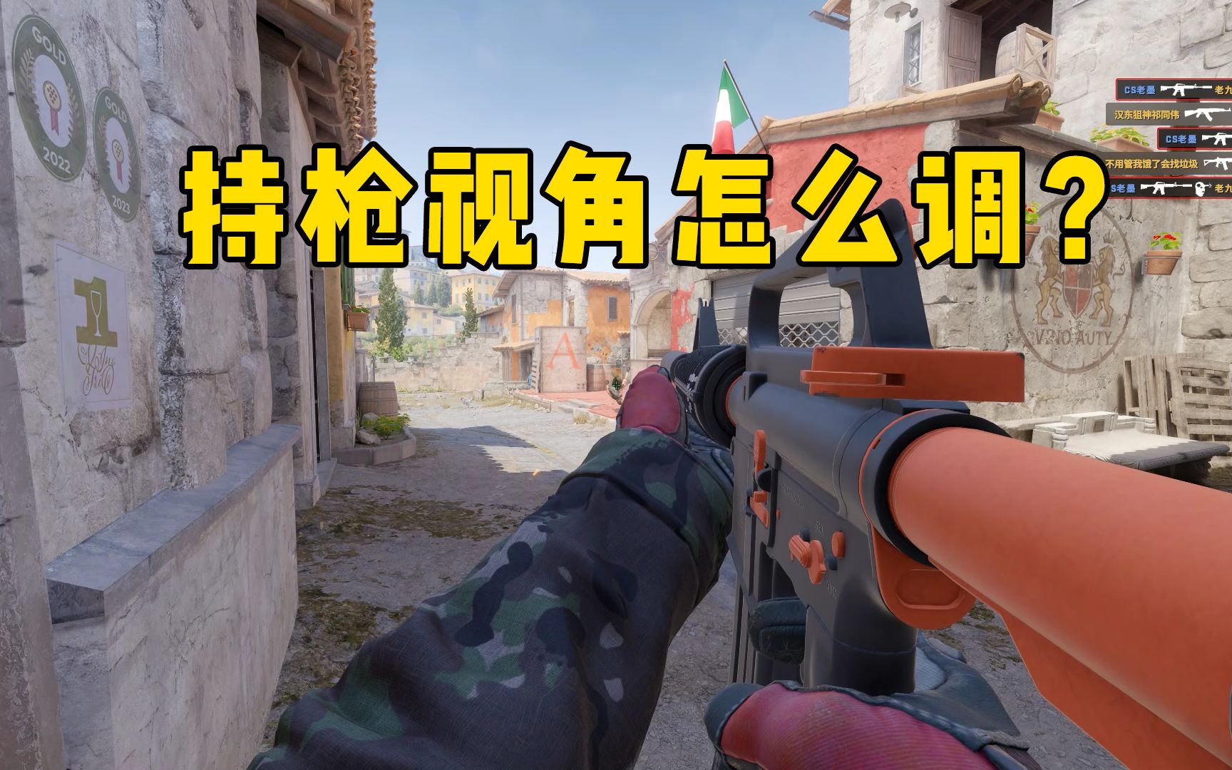 CS2持枪视角怎么调?_电子竞技热门视频