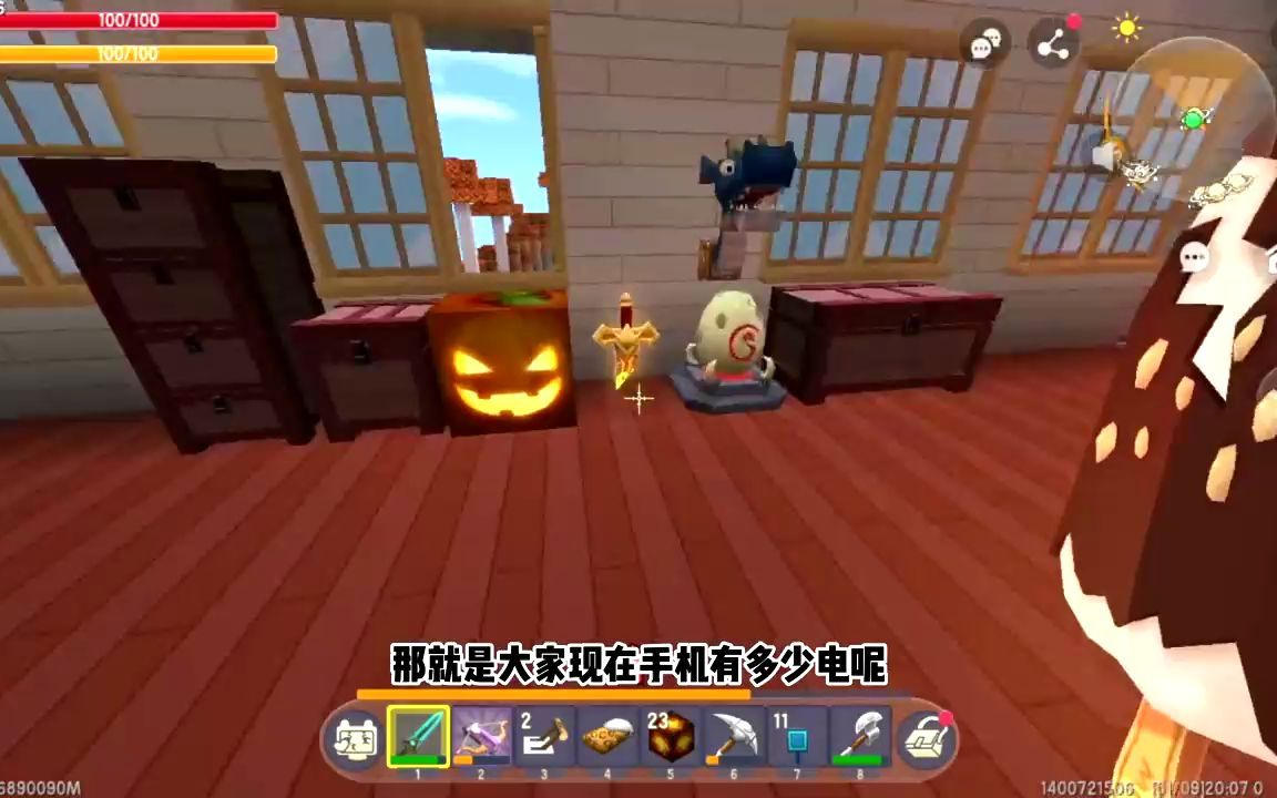 迷你世界:《极限生存》老王黑曳在线说外国话~!