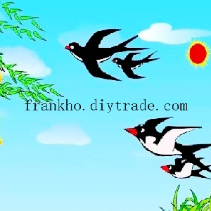 聪明的燕子真美丽 