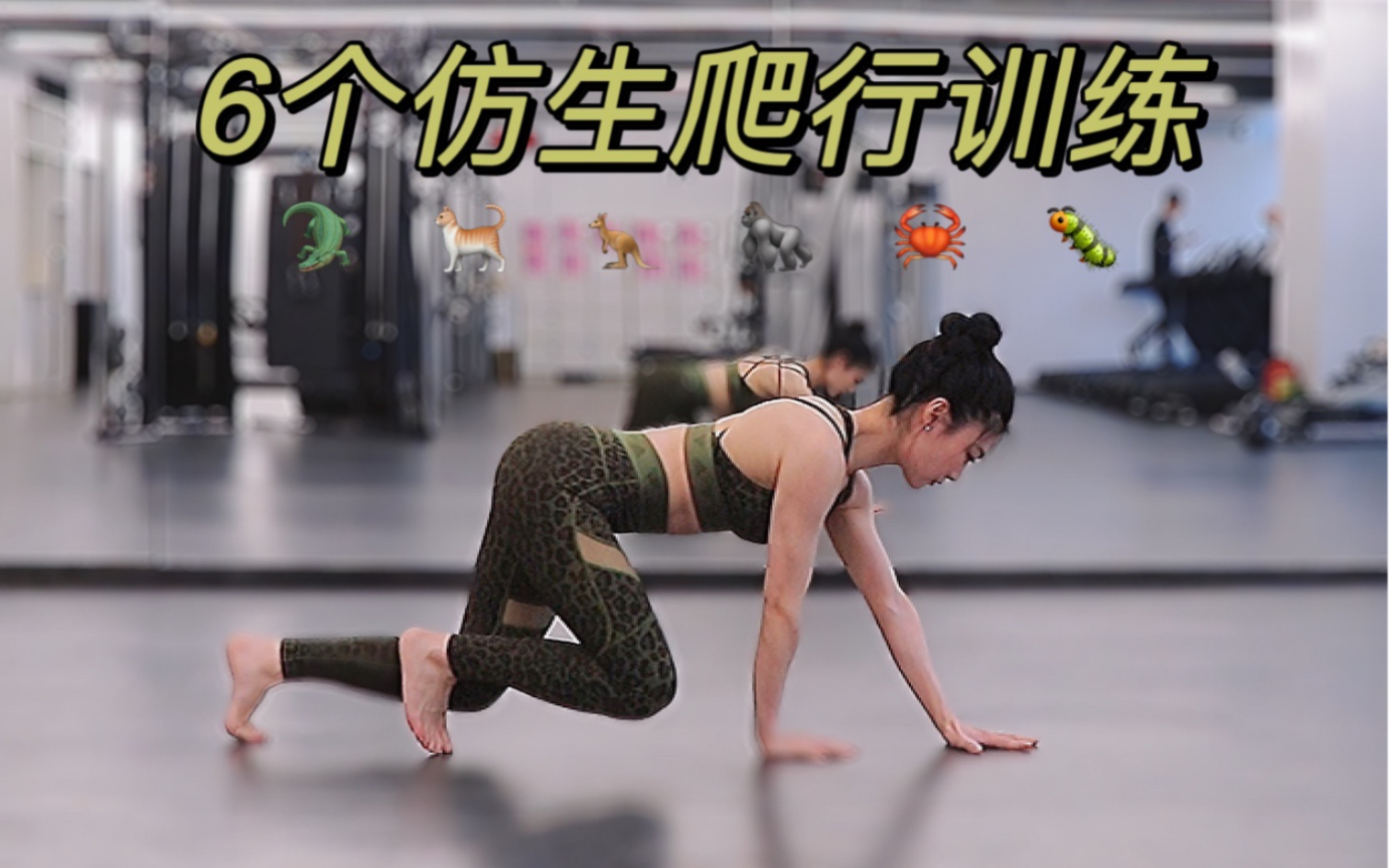 仿生爬行|6个模仿小动物爬行动作,基础核心训练