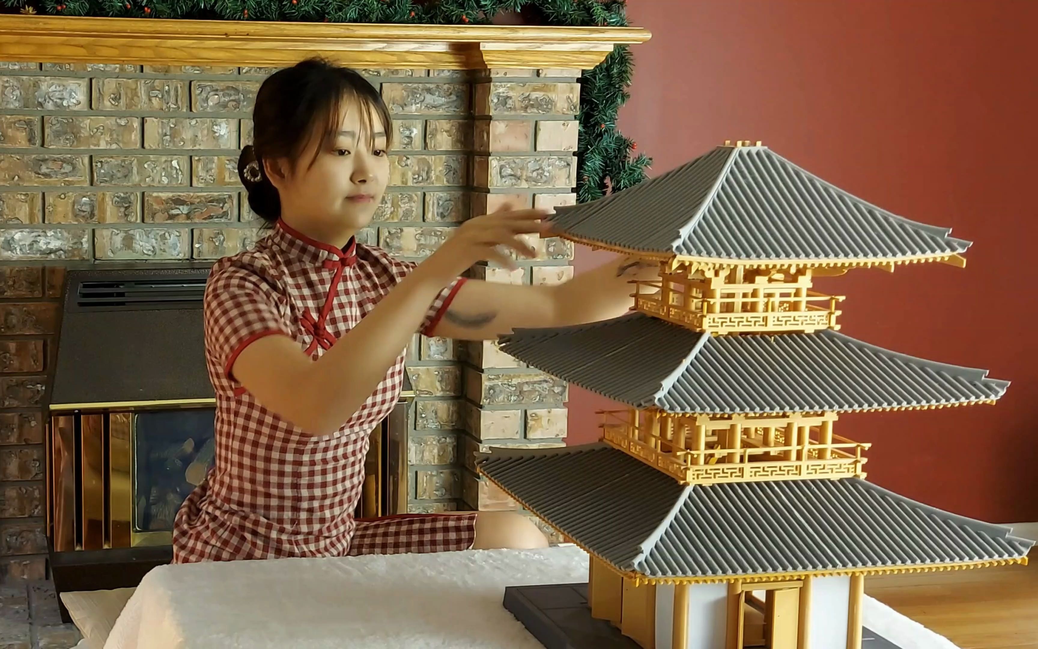 3D打印法起寺三重塔模型(搭建过程)