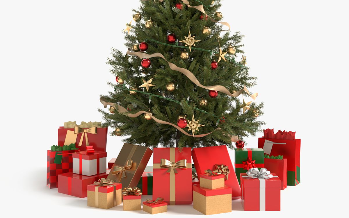 【3DMAX道具】圣诞快到了,老果子大家送圣诞树了,点击快速领取圣诞...