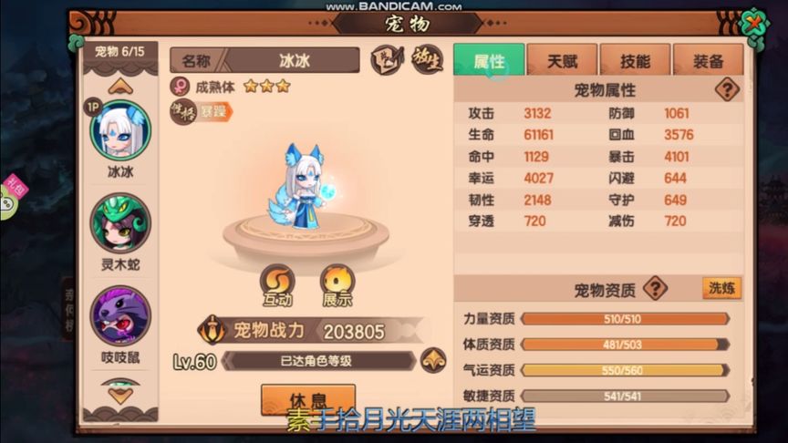 【造梦无双】宠物暴击4000+暴躁性格效果如何?