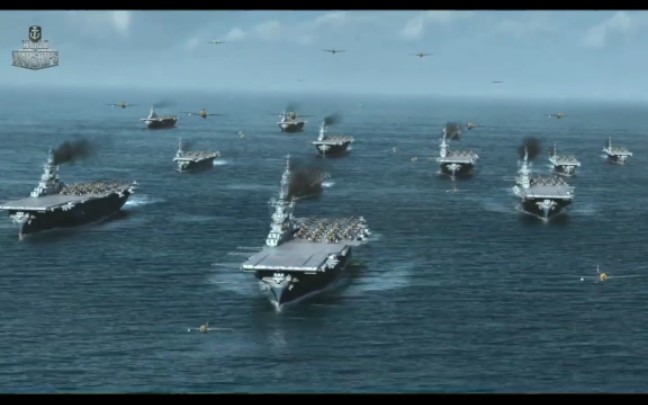 战舰世界登录界面游戏CG加经典音乐wows