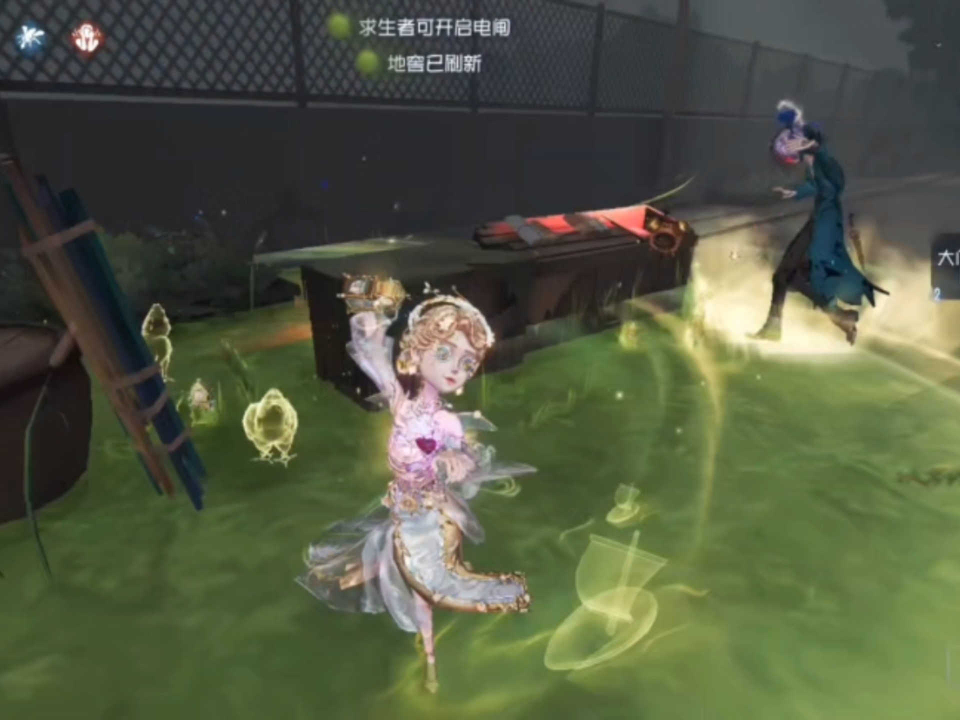 【A舞女】故宫联动皮排位实战_哔哩哔哩bilibili_第五人格