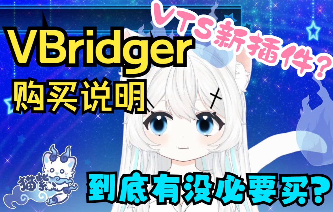 想让live2D更灵活?VBridger该不该买?