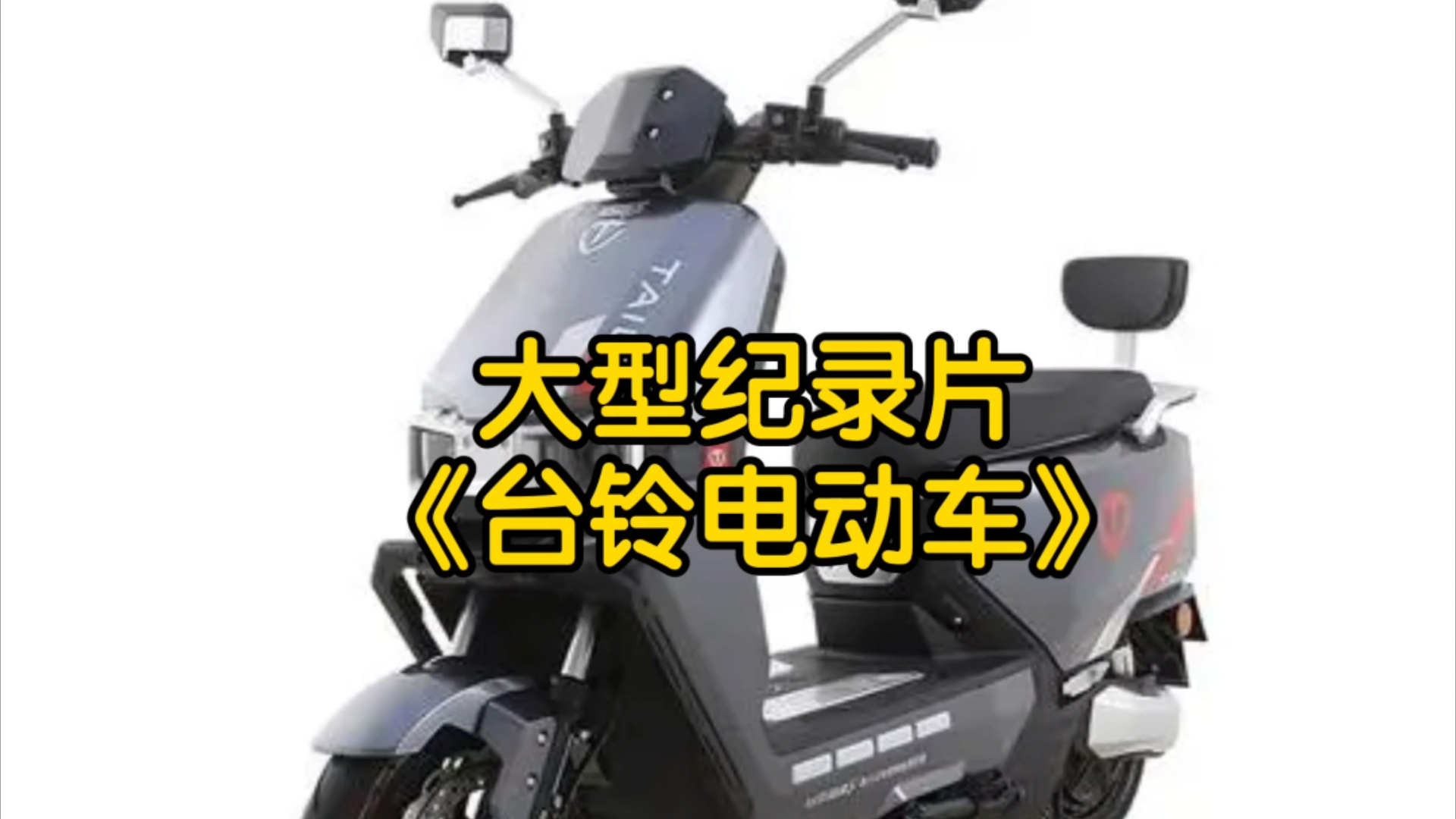 大型纪录片《台铃电动车》