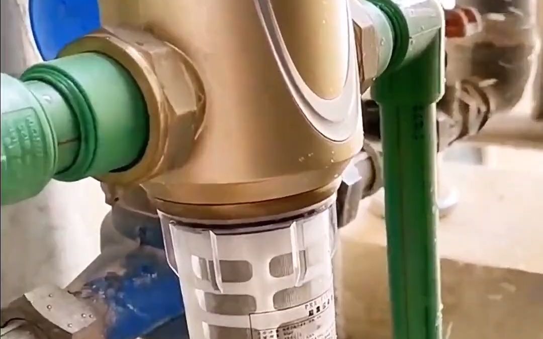 家装必备前置过滤器,过滤水里的渣子以及小虫,以及清洗方法分享给大家