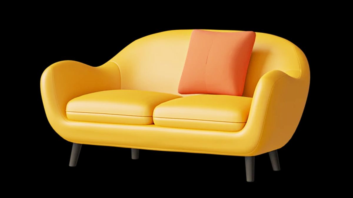 【3DMAX建模】15分钟学会双人沙发模型!3dmax新手入门案例教程