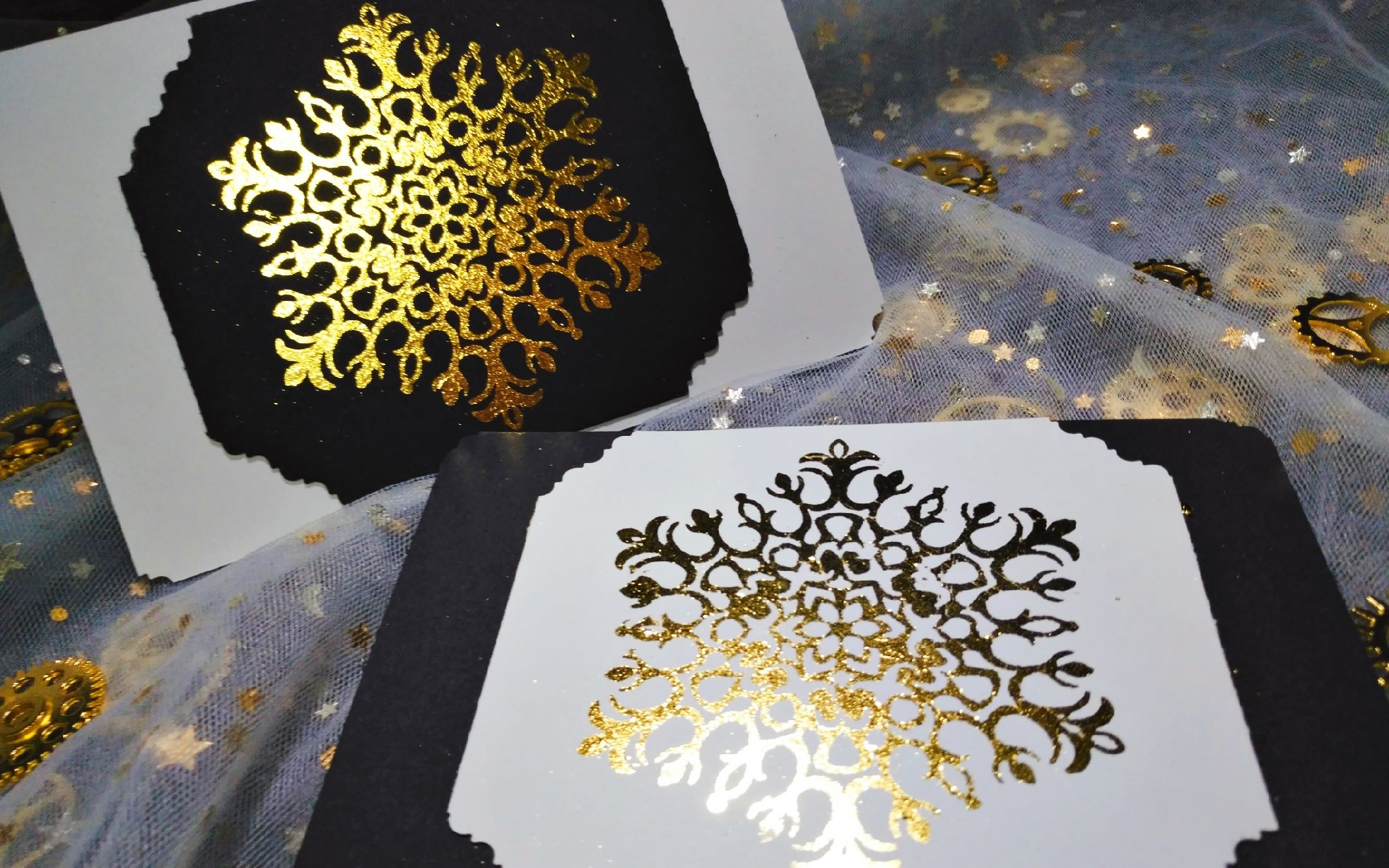 【橡皮章】烫金效果印片制作教程