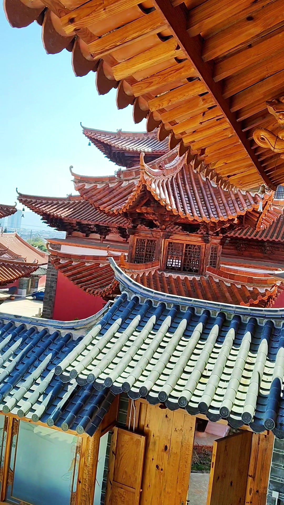 中式传统木结构榫卯仿古建筑 寺院寺庙道观祠堂四合院设计施工维修...